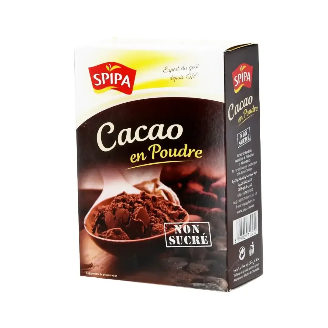 Achetez Cacao en poudre sans sucre SPIPA au meilleur prix en Tunisie ...